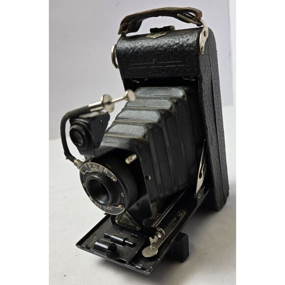Ansco | Other | Vintage Ansco Film No A Inst Time Ilex Pop Up Camera W ...